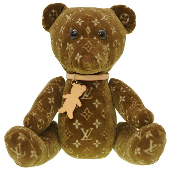 Louis Vuitton | Bags | Louis Vuitton Monogram Dudu Teddy Bear Velor ...